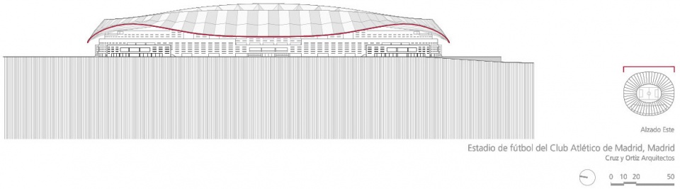 ‘Wanda Metropolitano’ Football Stadium, Madrid by Cruz y Ortiz ...