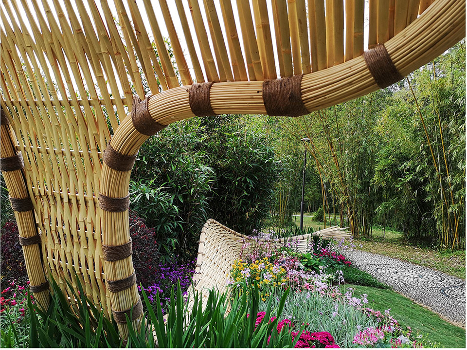 ”Tide”- Bamboo installation, China by BERYL - 谷德设计网