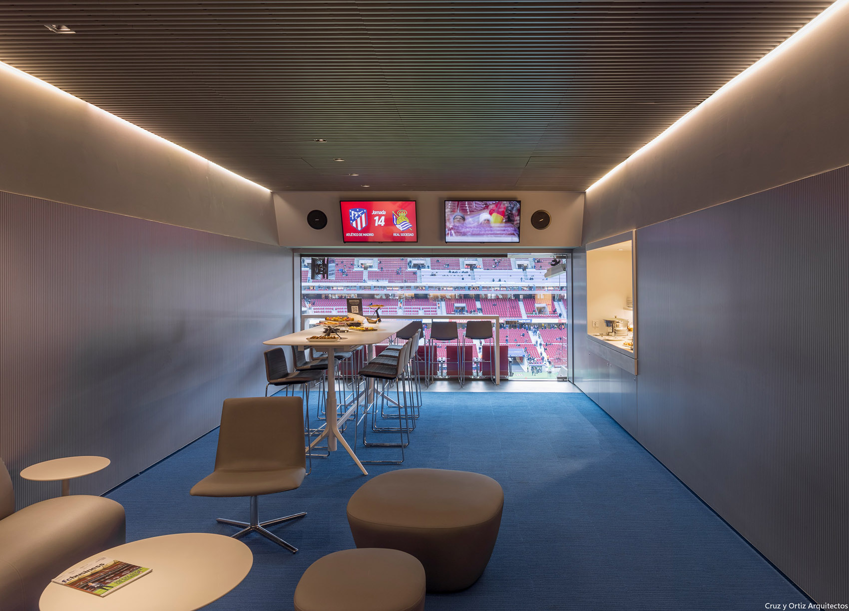 ‘Wanda Metropolitano’ Football Stadium, Madrid by Cruz y Ortiz ...