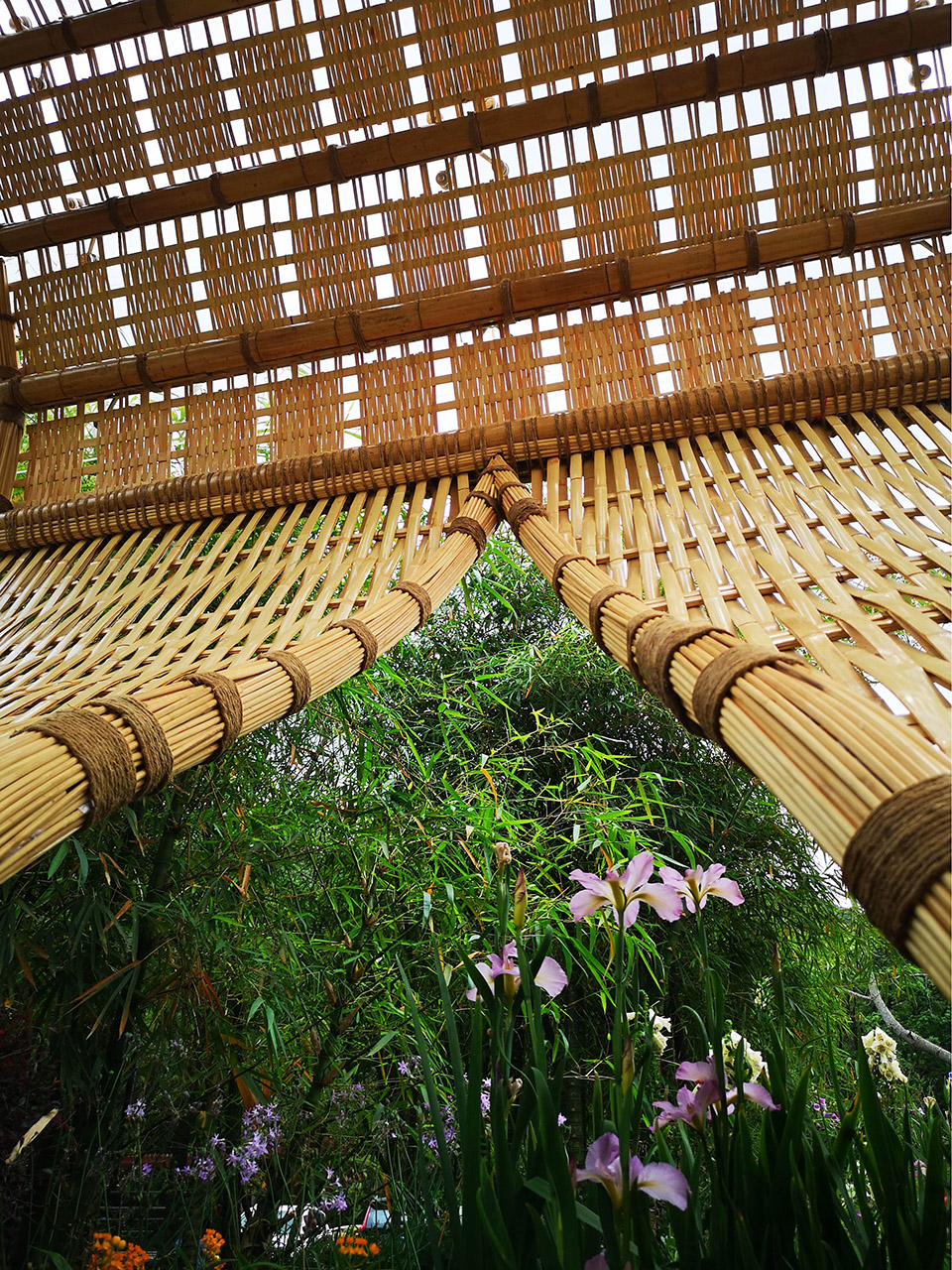 ”Tide”- Bamboo installation, China by BERYL - 谷德设计网