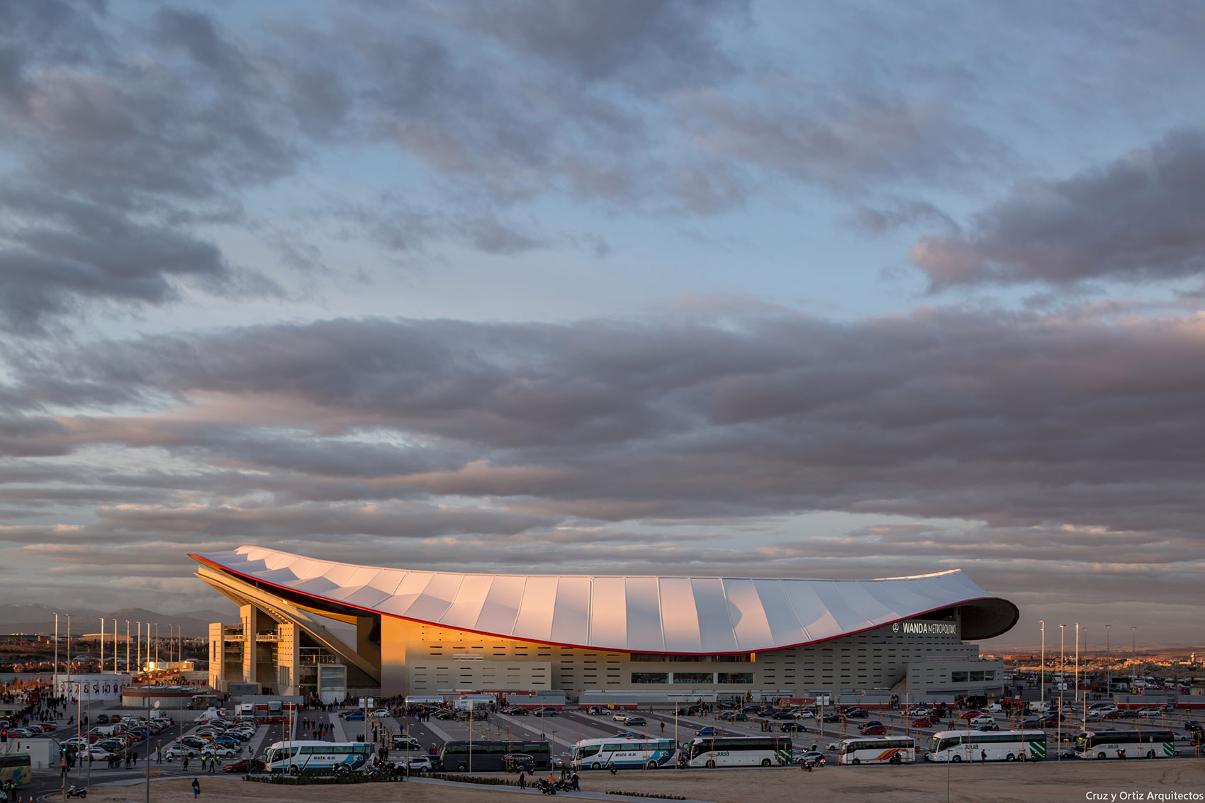 ‘Wanda Metropolitano’ Football Stadium, Madrid by Cruz y Ortiz ...