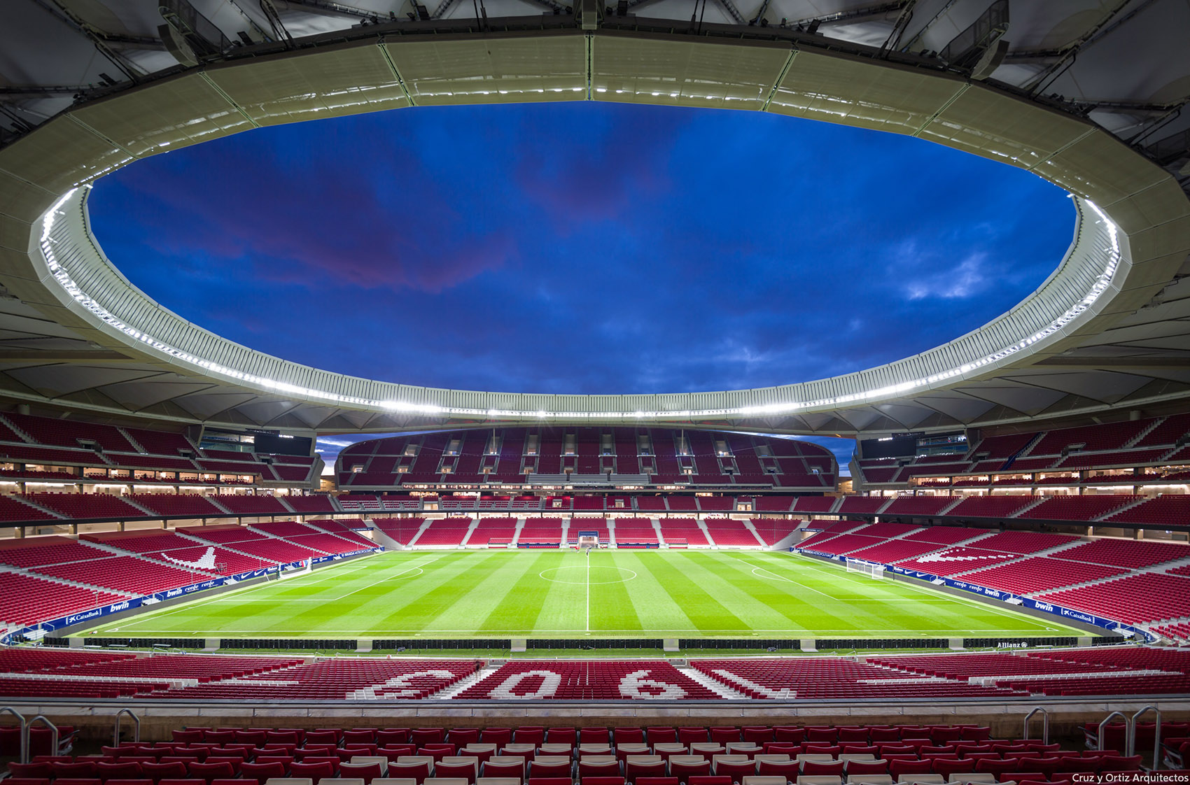‘Wanda Metropolitano’ Football Stadium, Madrid by Cruz y Ortiz ...