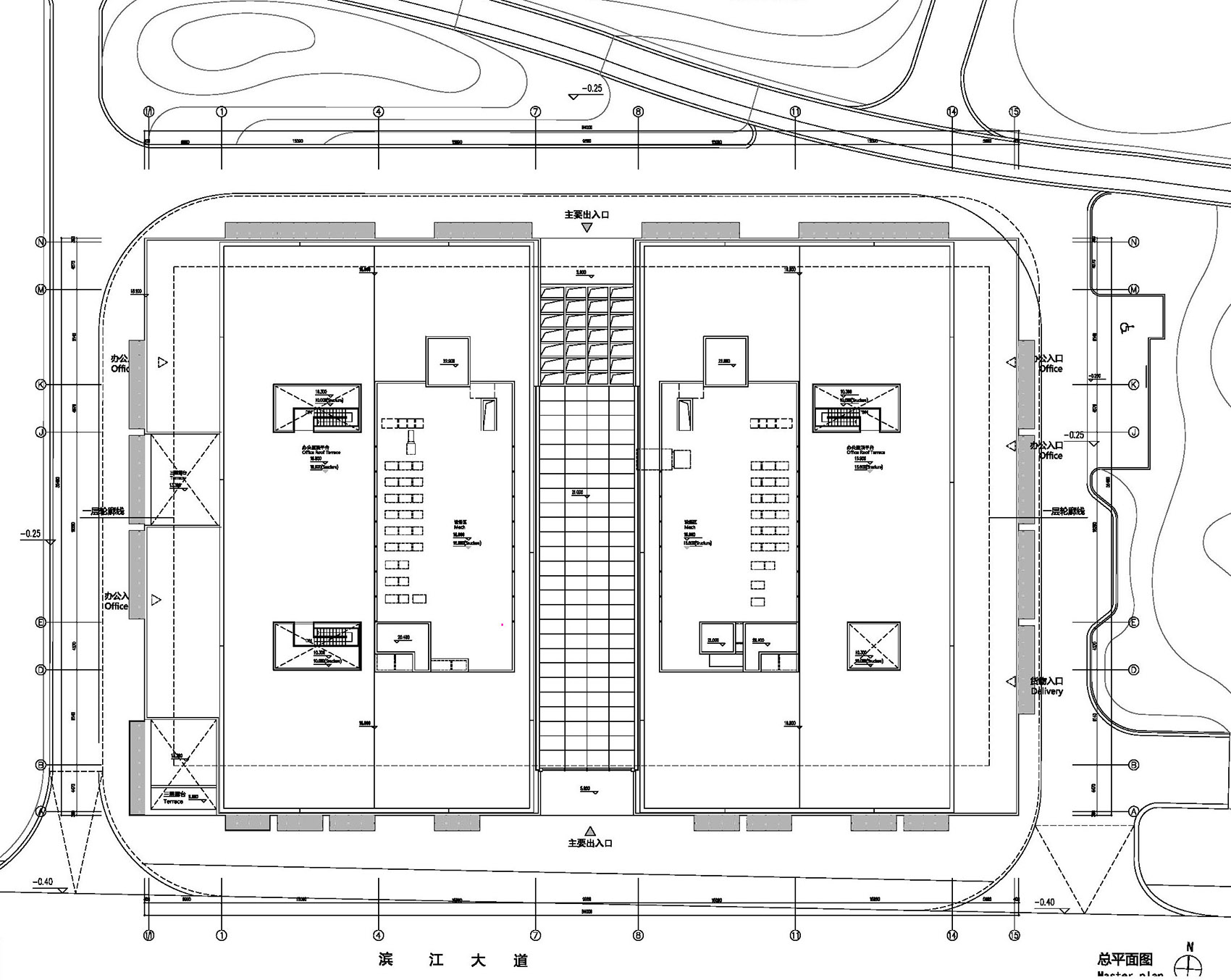 上海滨江道办公楼 / HPP Architects - 谷德设计网