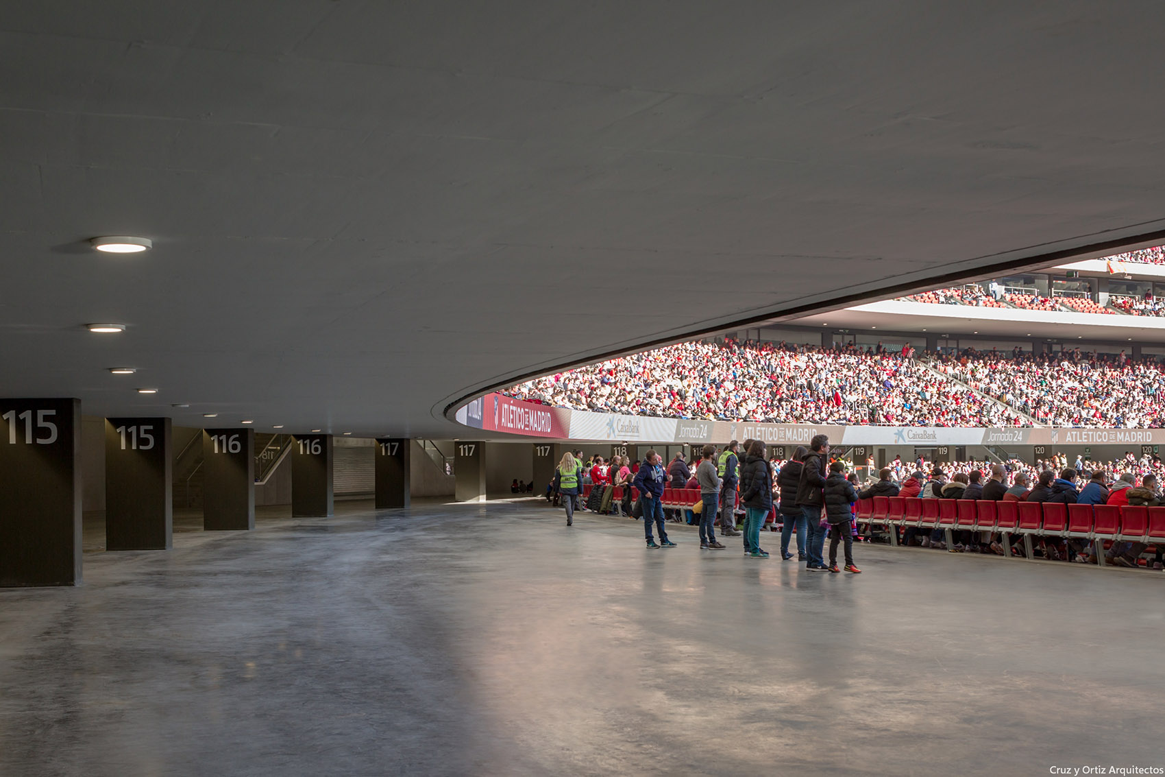 ‘Wanda Metropolitano’ Football Stadium, Madrid by Cruz y Ortiz ...