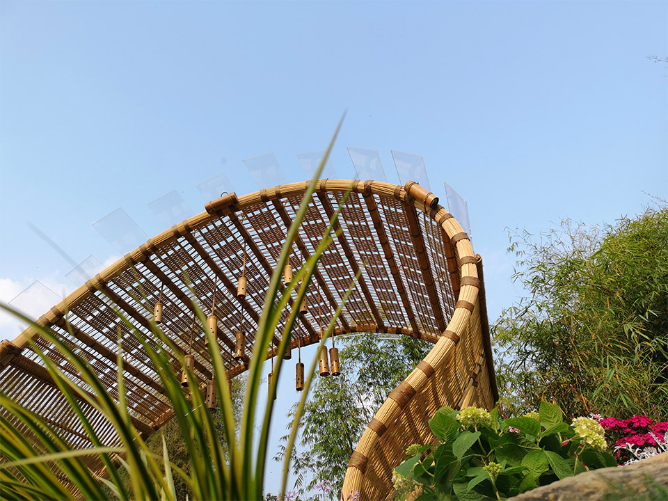 ”Tide”- Bamboo installation, China by BERYL - 谷德设计网