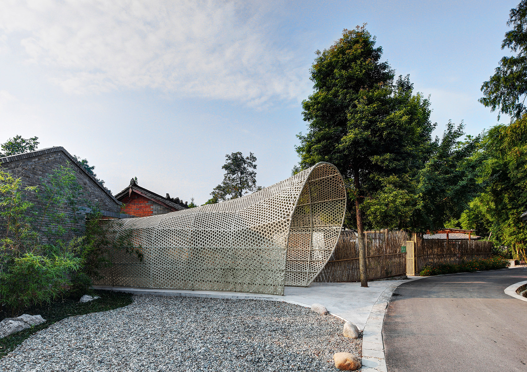 Bamboo Weaving Museum in Chongzhou, China by Blackant Cultural ...