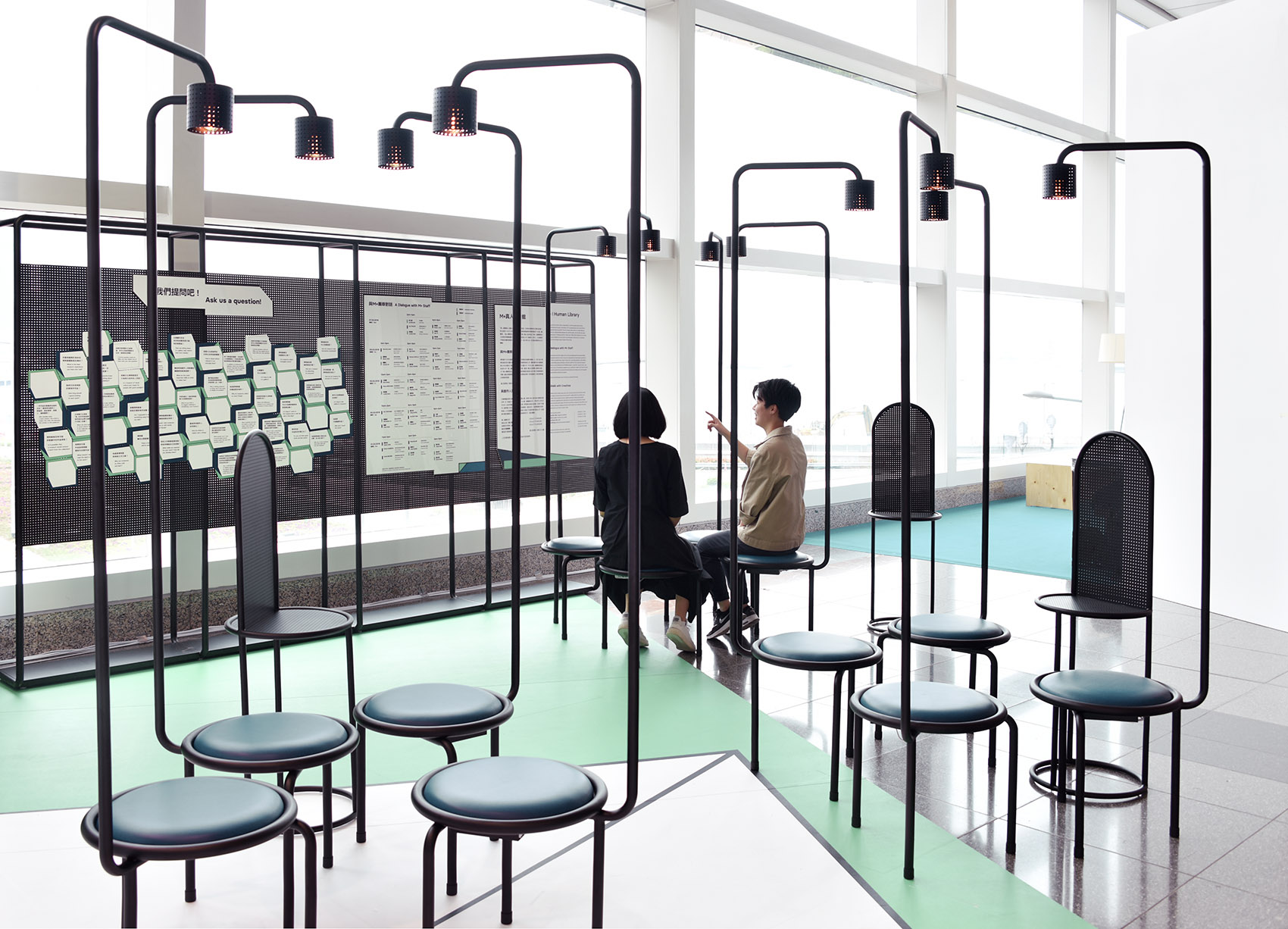 Booth Design for the M+ Museum at Art Basel Hong Kong by New Office ...