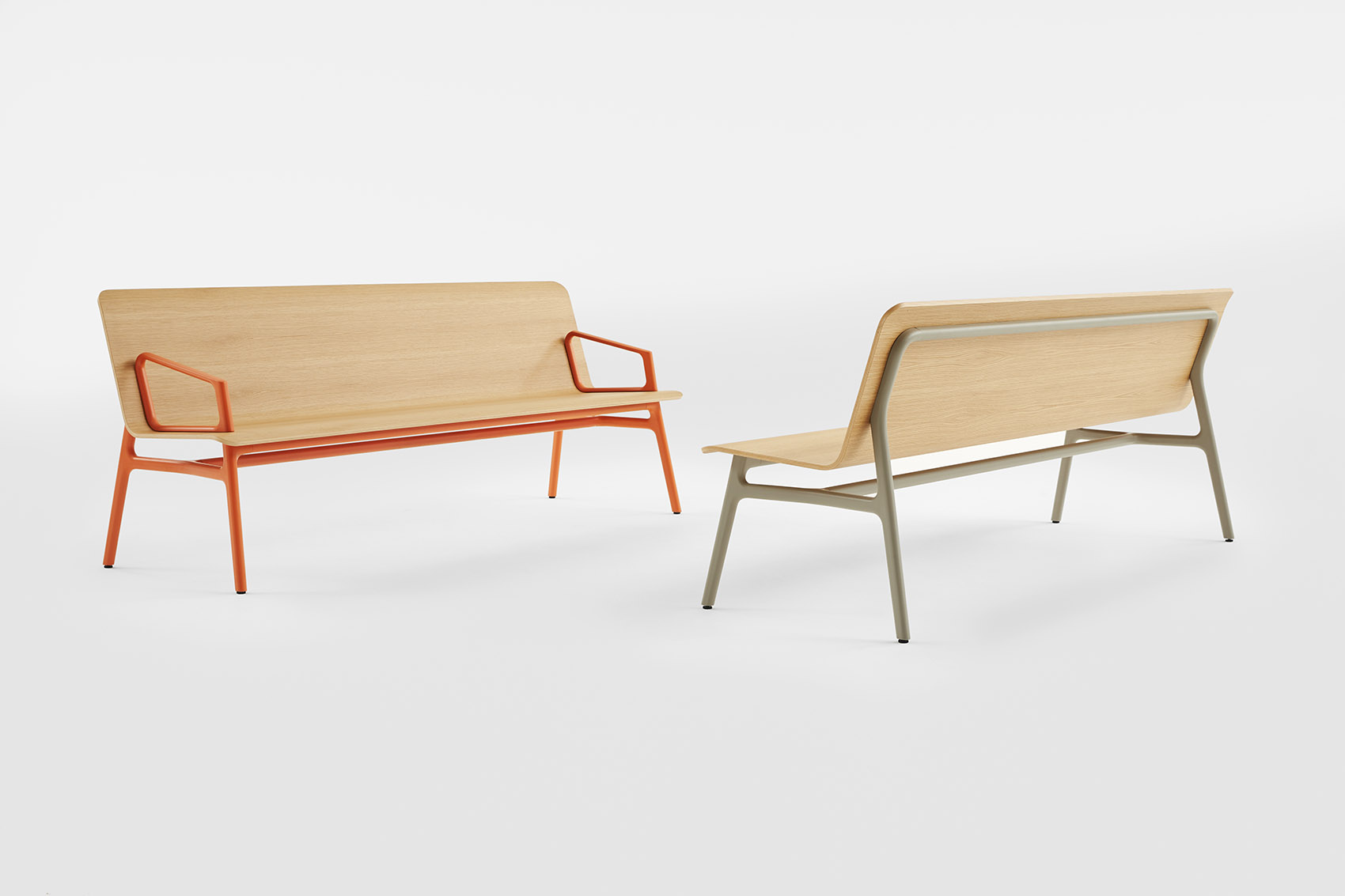 AXYL Bench for Allermuir by LAYER - 谷德设计网