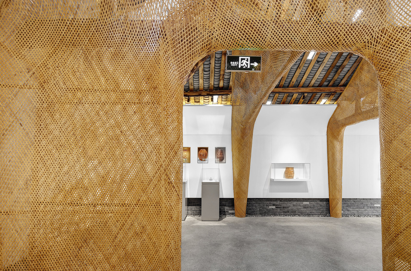 Bamboo Weaving Museum in Chongzhou, China by Blackant Cultural ...