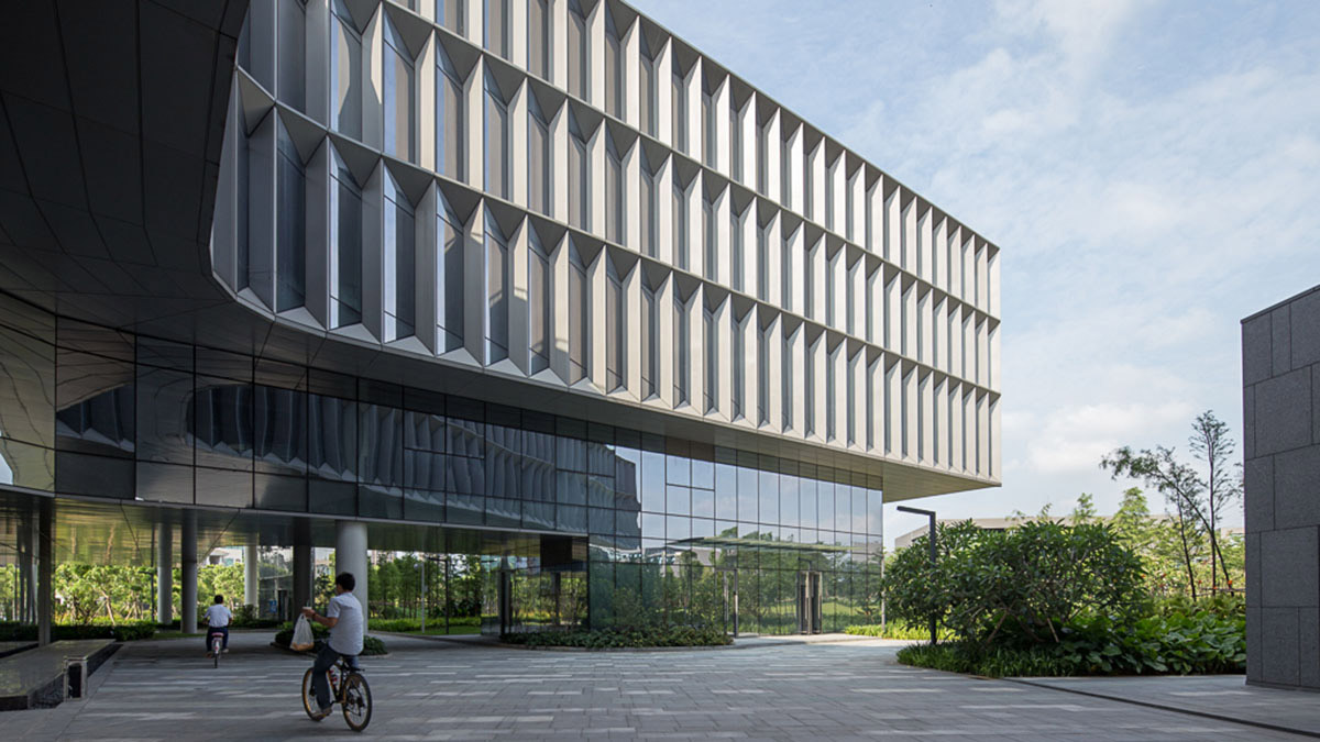 CIMC Headquarter Office Building, China by CCDI Dongxiying Studio - 谷德设计网 CIMC Headquarter Office Building, China by CCDI Dongxiying Studio - 谷德设计网