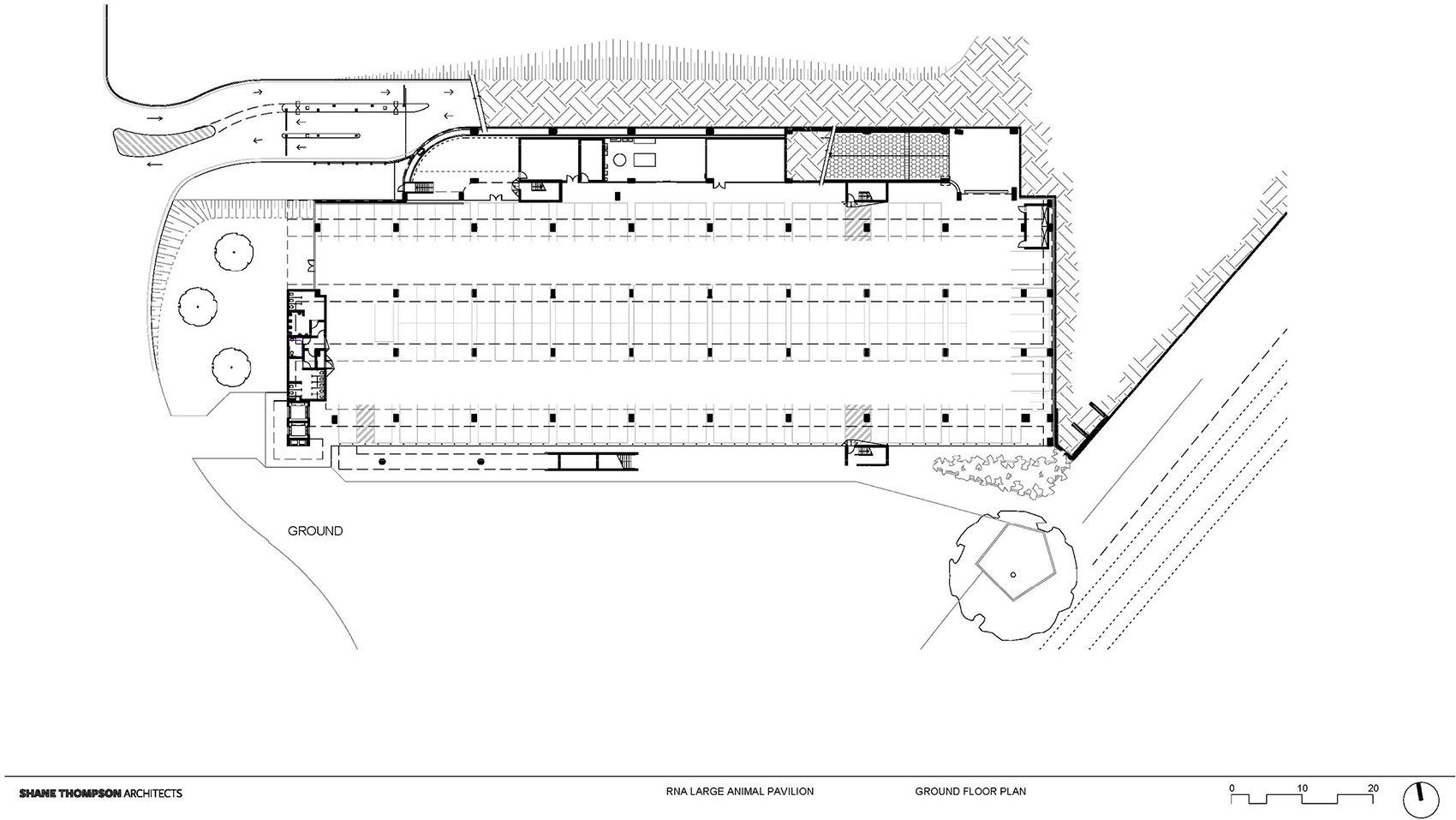 RNA Large Animal Pavilion by Shane Thompson Architects - 谷德设计网