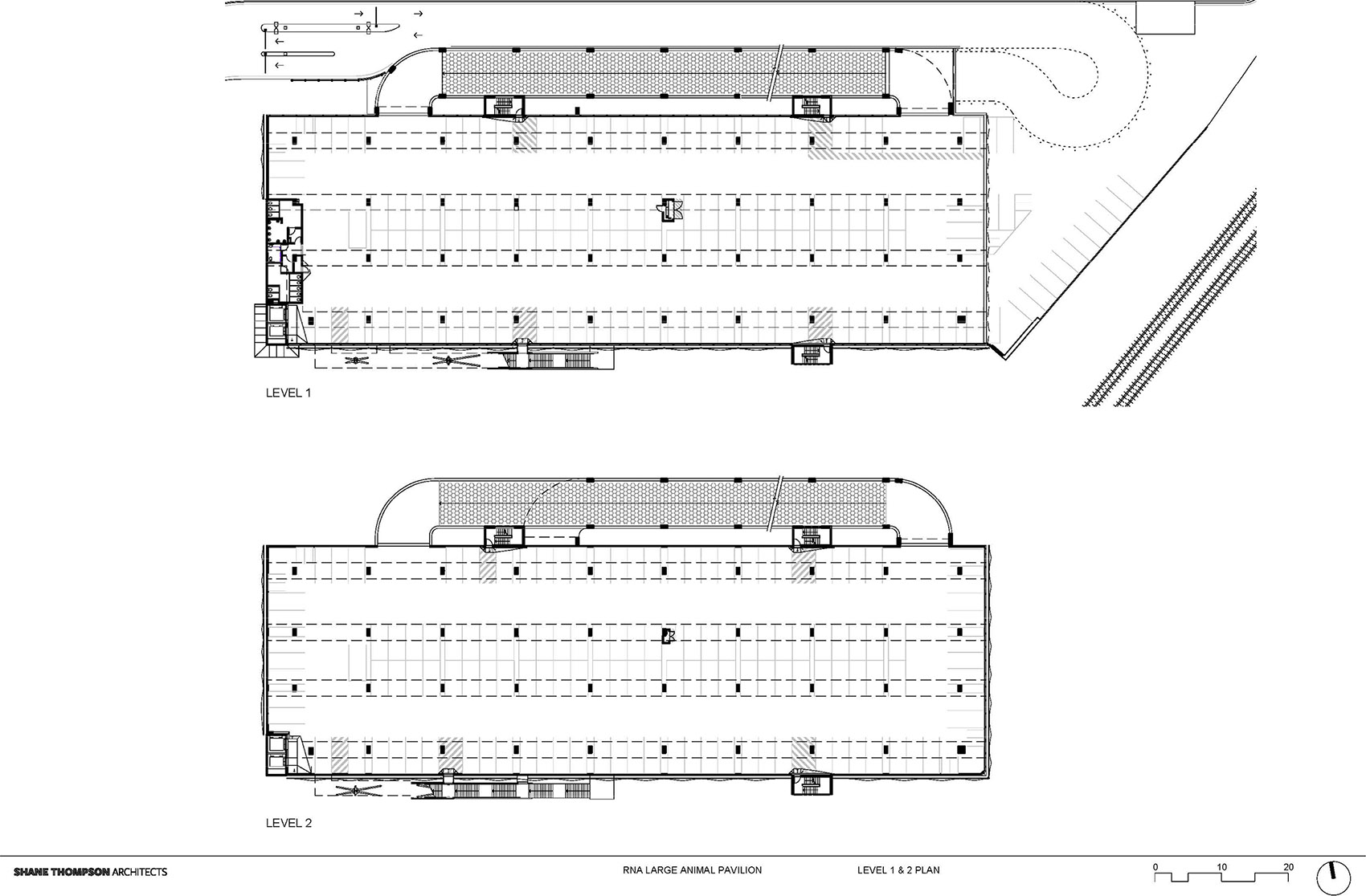 RNA Large Animal Pavilion by Shane Thompson Architects - 谷德设计网