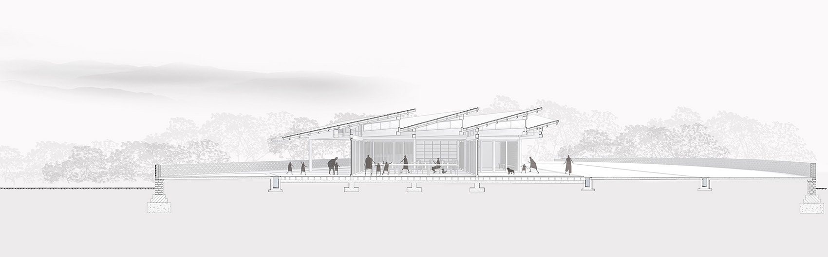 Community Center of Fachang Village, China by CCDI Dongxiying Studio ...