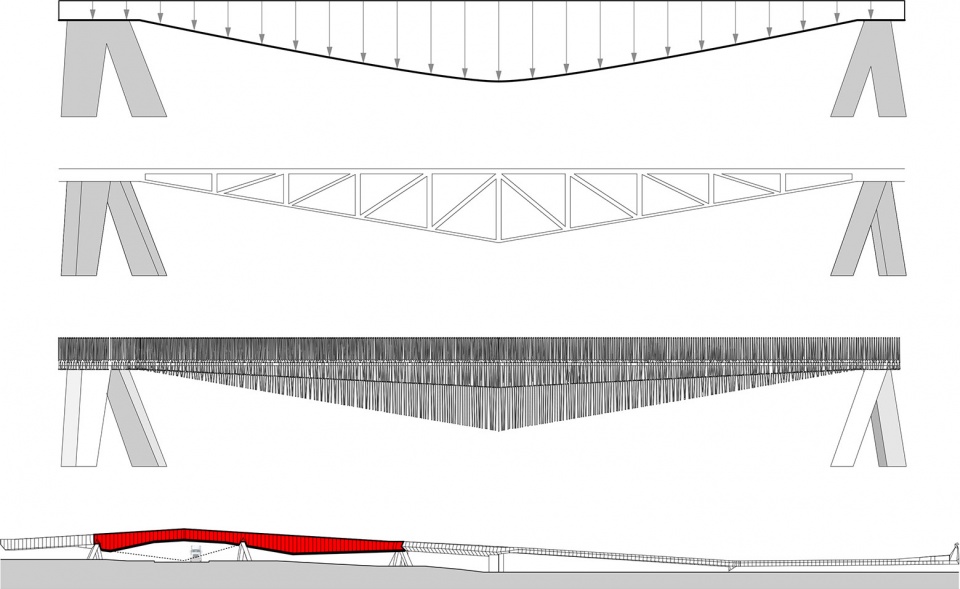 Tanderrum Pedestrian Bridge by John Wardle Architects + NADAAA - 谷德设计网