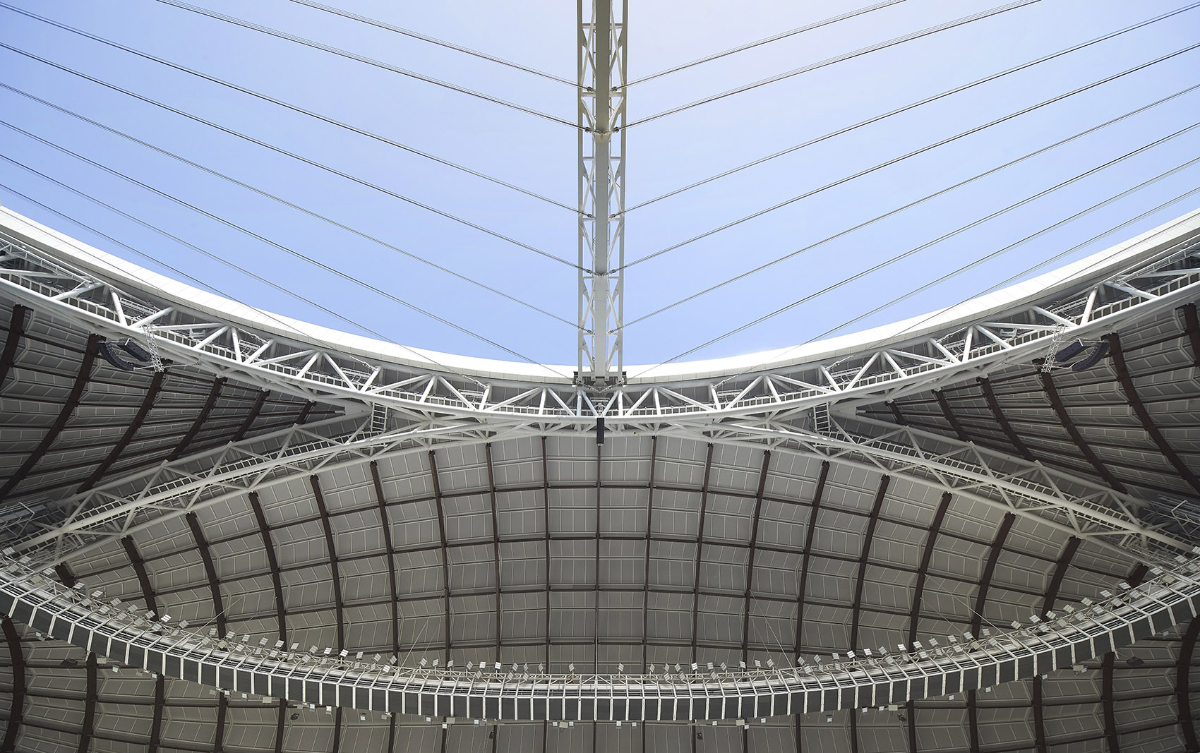 Al Janoub Stadium In Al Wakrah by Zaha Hadid Architects - 谷德设计网
