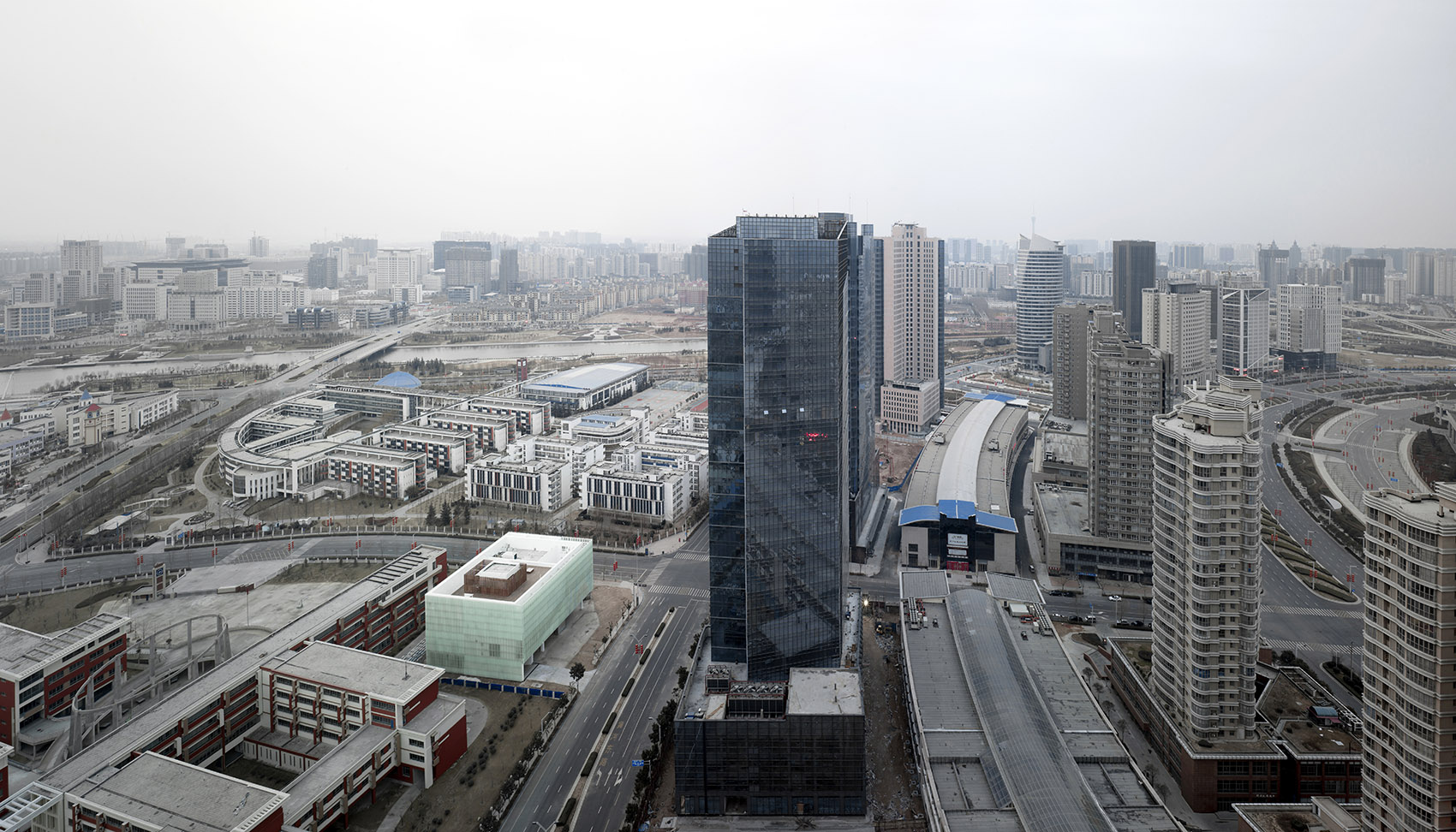 Zhengdong District Urban Planning Exhibition Hall in Zhengzhou, China ...