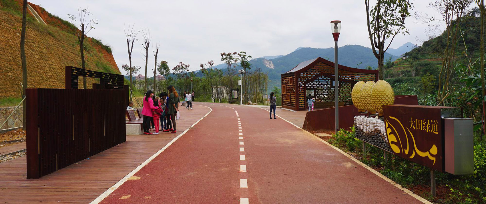 Datian Greenway, China by Xuanquan Design - 谷德设计网
