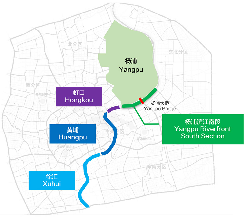 Public Space of Yangpu Riverfront (South Section Phase II), China by ...
