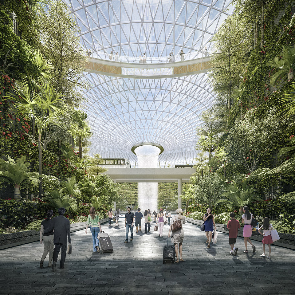 Jewel Changi Airport by Safdie Architects - 谷德设计网