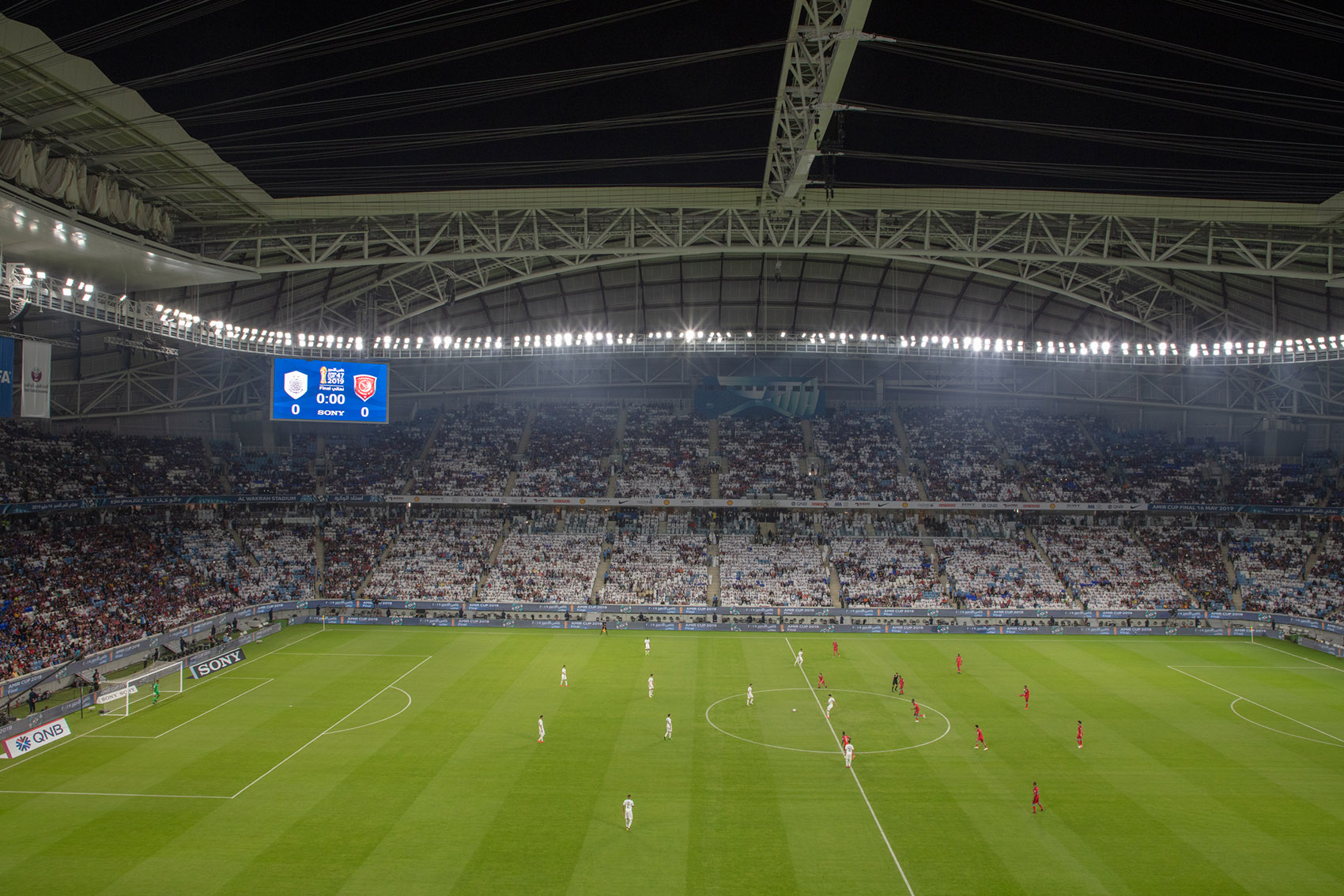 Al Janoub Stadium In Al Wakrah by Zaha Hadid Architects - 谷德设计网