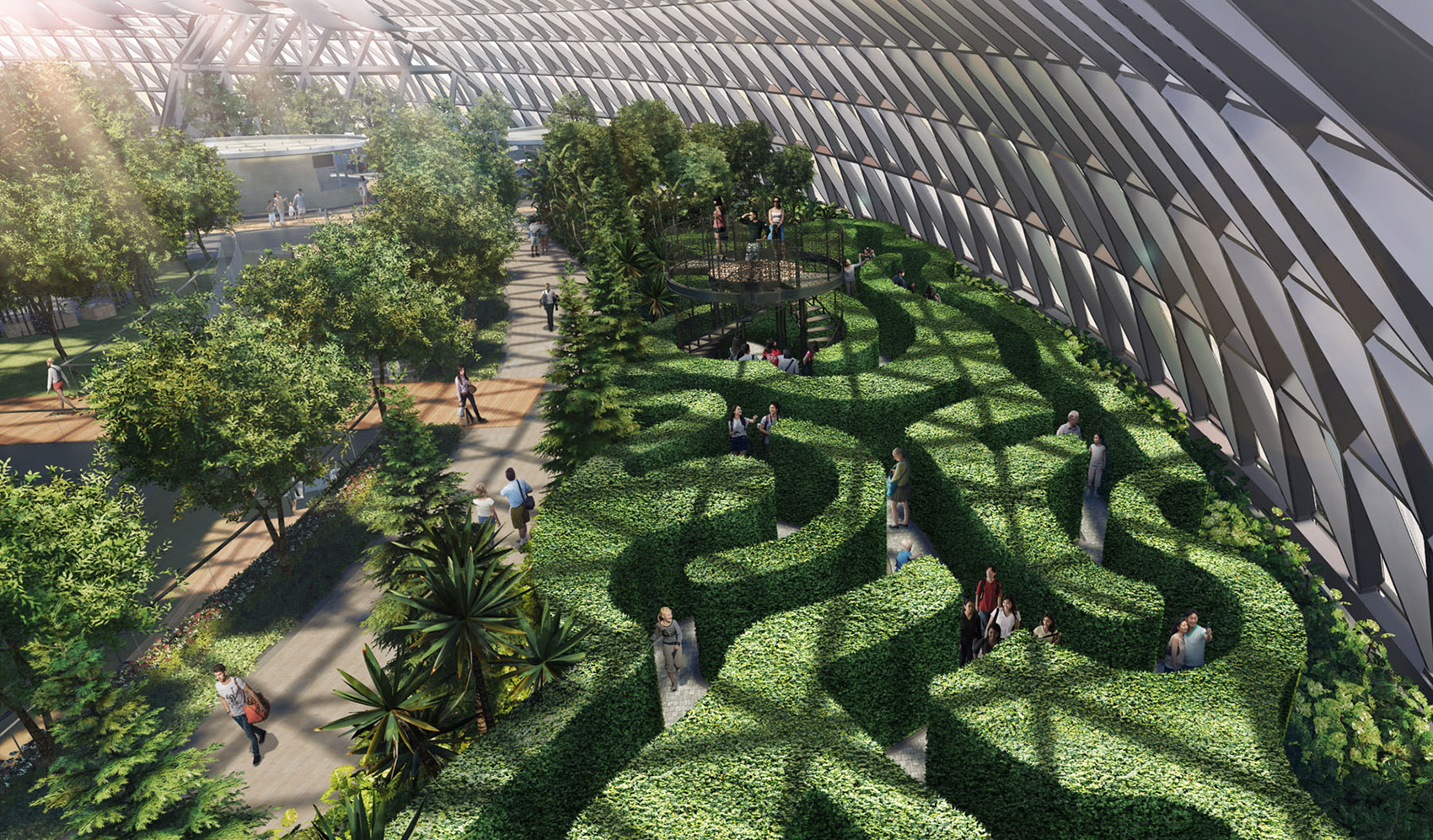 Jewel Changi Airport by Safdie Architects - 谷德设计网