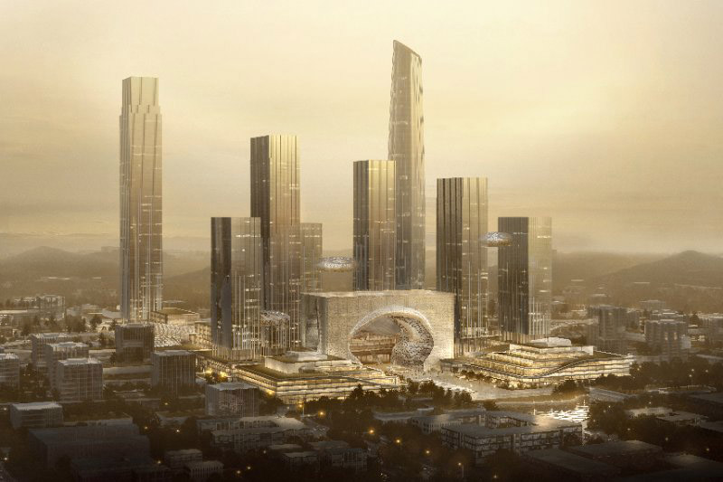 Inauguration of Cheng Taining’s Architecture Works Exhibition and his ...