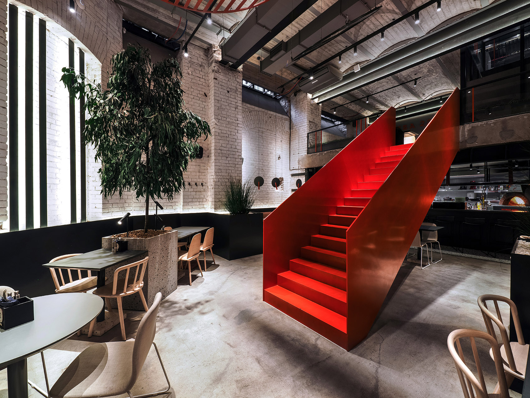 Pizzeria Pizza 22 by Architecture bureau DA - 谷德设计网