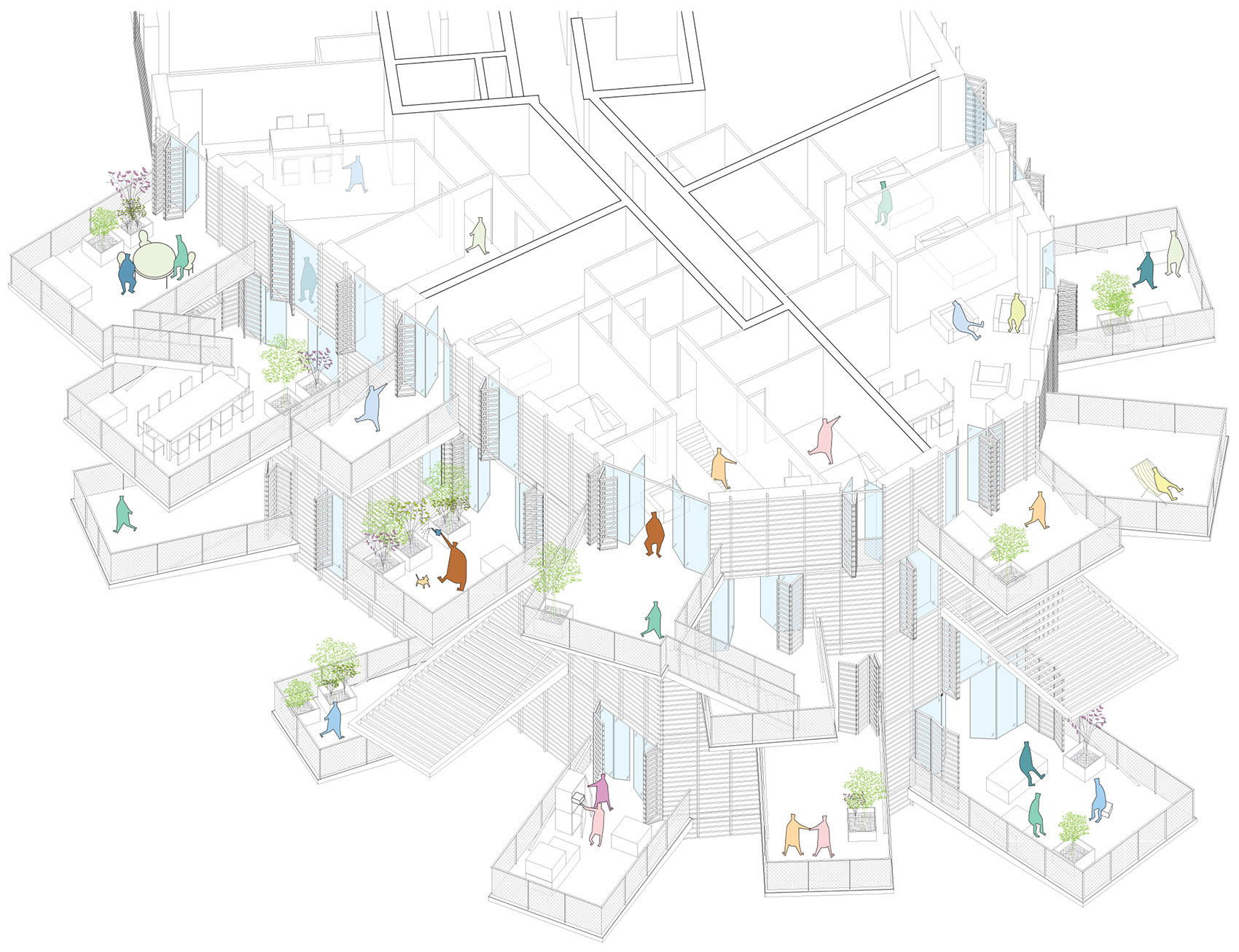 The White Tree by Sou Fujimoto Architects + Nicolas Laisné + Dimitri ...