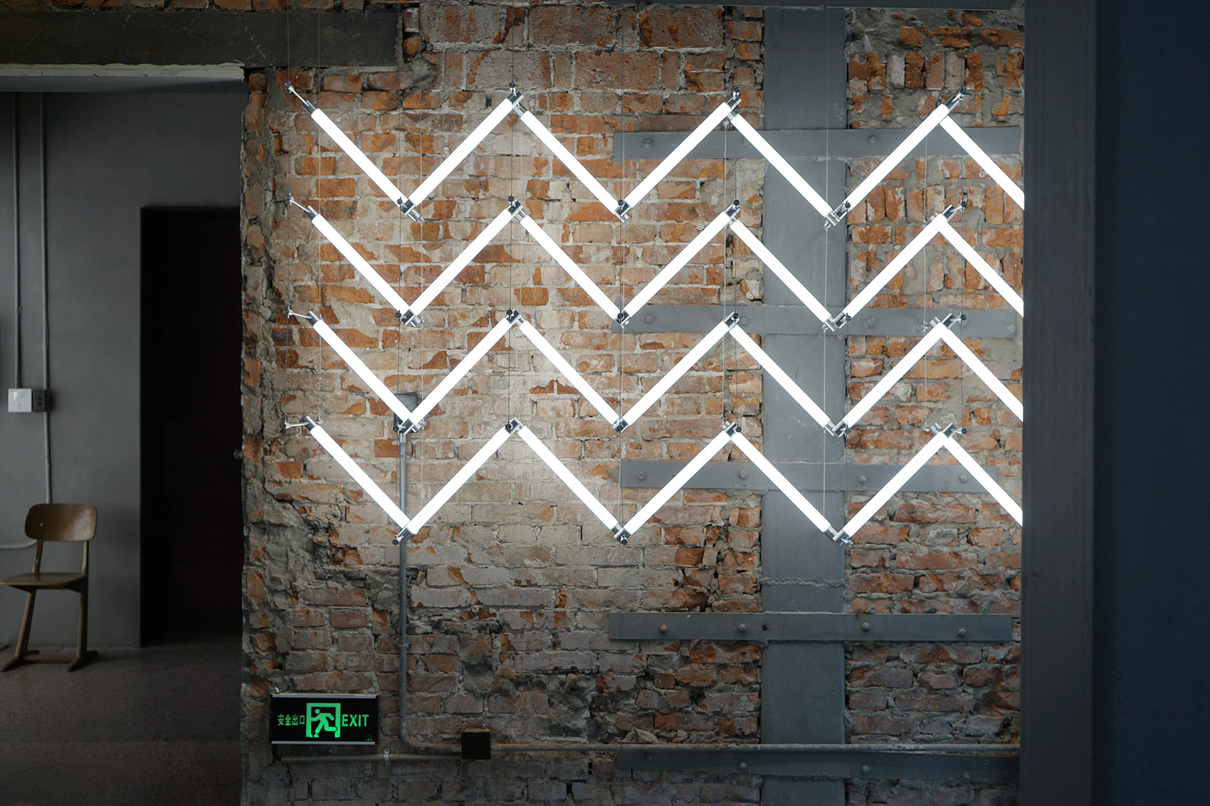 Mazha Lighting System Hangzhou Solo Exhibition by Mario Tsai Studio - 谷德设计网