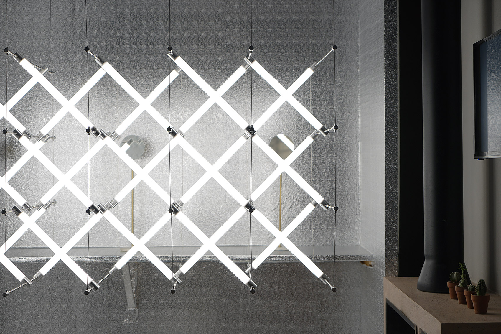 Mazha Lighting System Hangzhou Solo Exhibition by Mario Tsai Studio - 谷德设计网