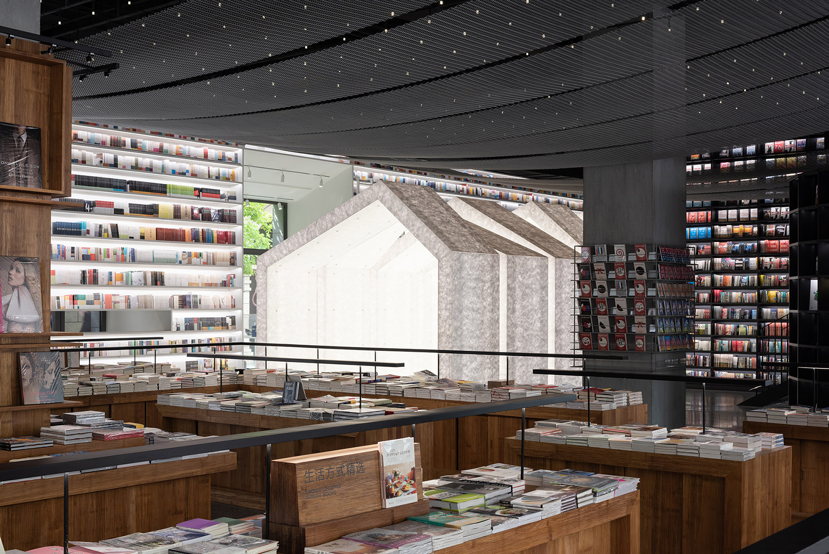 Page One Beijing Fun Bookstore Interior Design, China by Vector ...