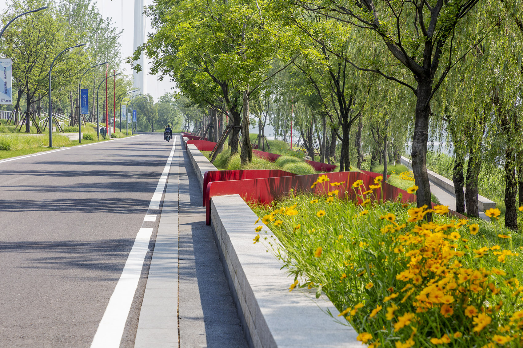 Riverside Commercial Eco Park, China by Collective Landscape Design - 谷德设计网