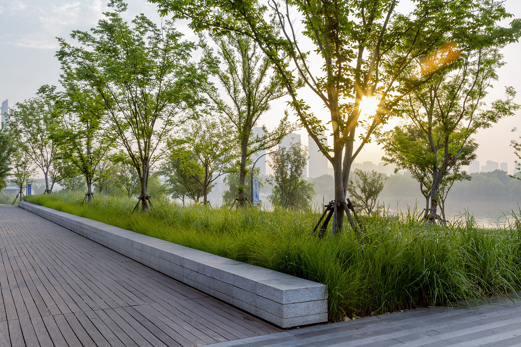 Riverside Commercial Eco Park, China by Collective Landscape Design - 谷德设计网