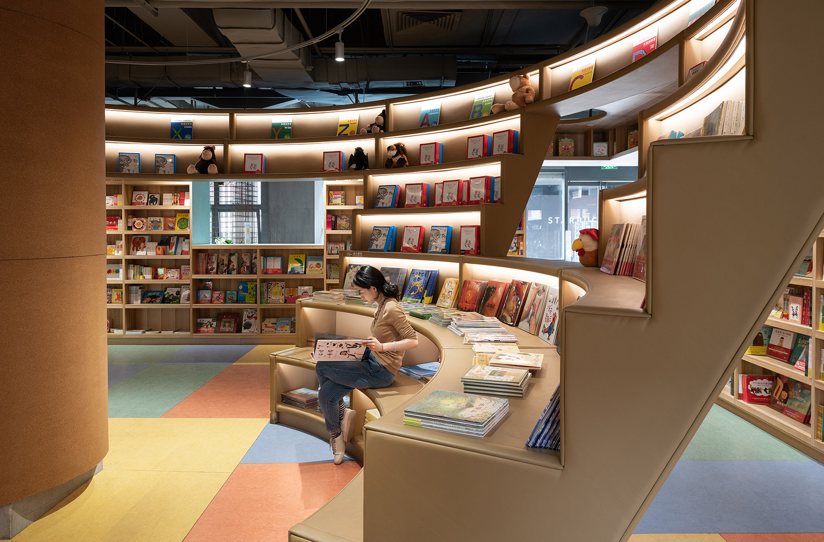 Page One Beijing Fun Bookstore Interior Design, China by Vector ...