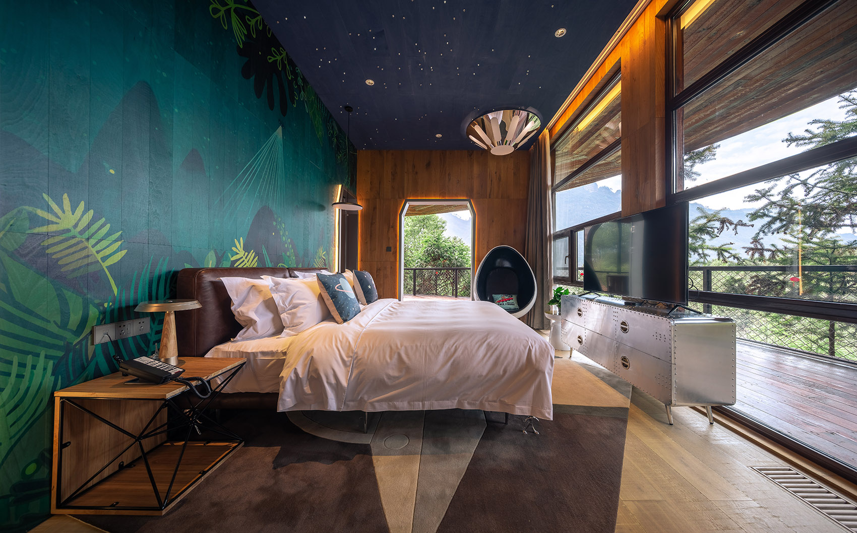 Qiyun Mountain Tree House, China by WISTO DESIGN + Shanghai Atelier Design Continuum + Shanghai ...