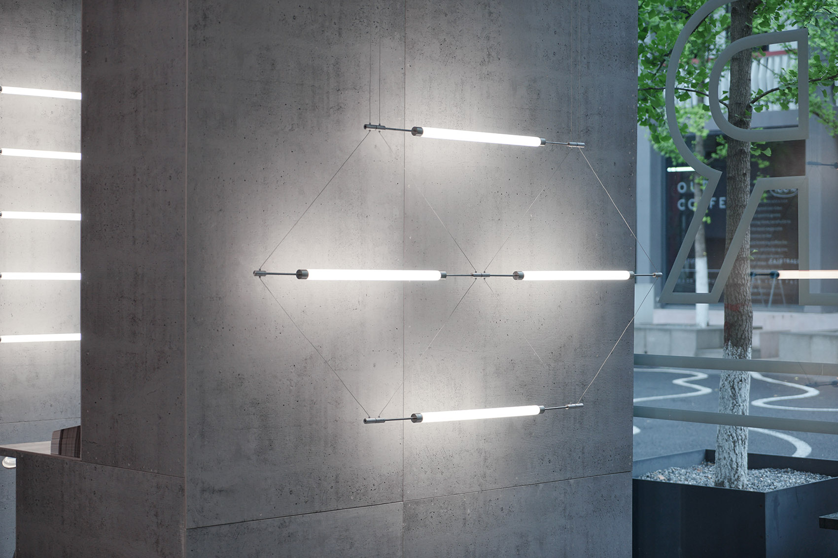 Mazha Lighting System Hangzhou Solo Exhibition by Mario Tsai Studio - 谷德设计网