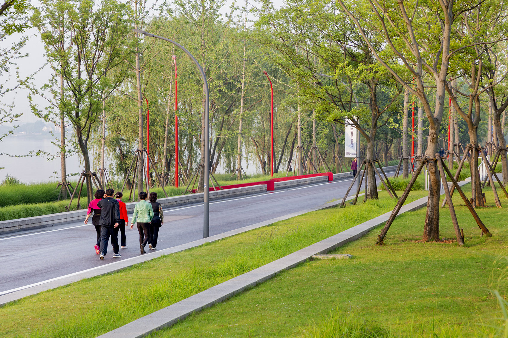 Riverside Commercial Eco Park, China by Collective Landscape Design - 谷德设计网