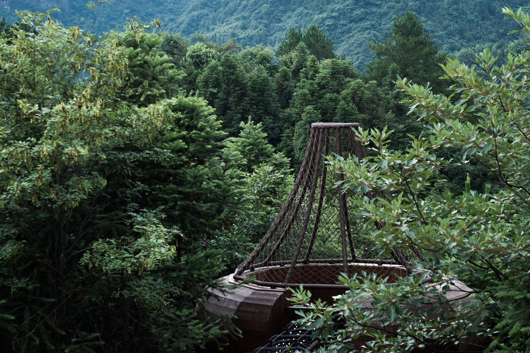 Qiyun Mountain Tree House, China by WISTO DESIGN + Shanghai Atelier ...