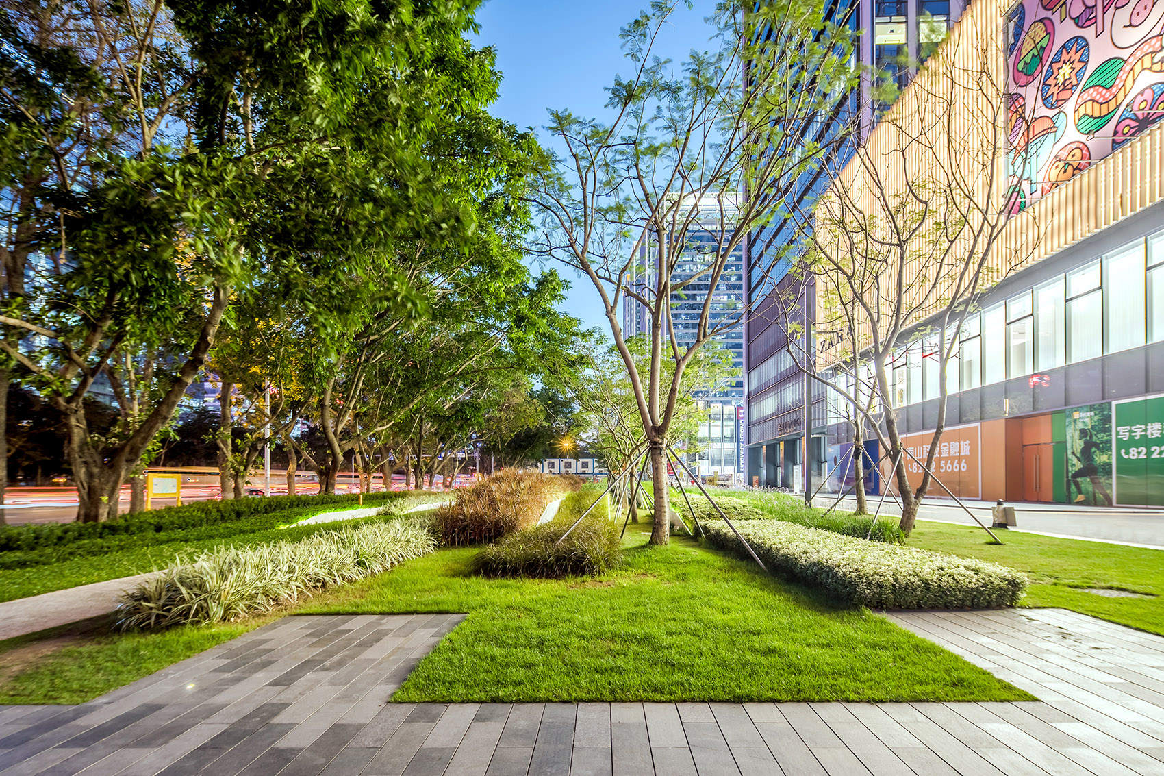 Shenzhen Landscape innovation of Mixc World, China by Canggula ...