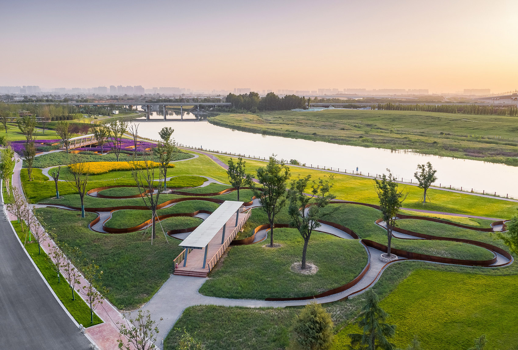 Feng River Wetland Environmental Design in Xi’an, China by GVL Group ...