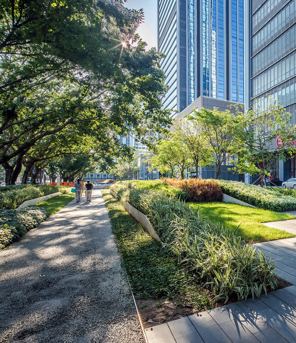 Shenzhen Landscape innovation of Mixc World, China by Canggula ...