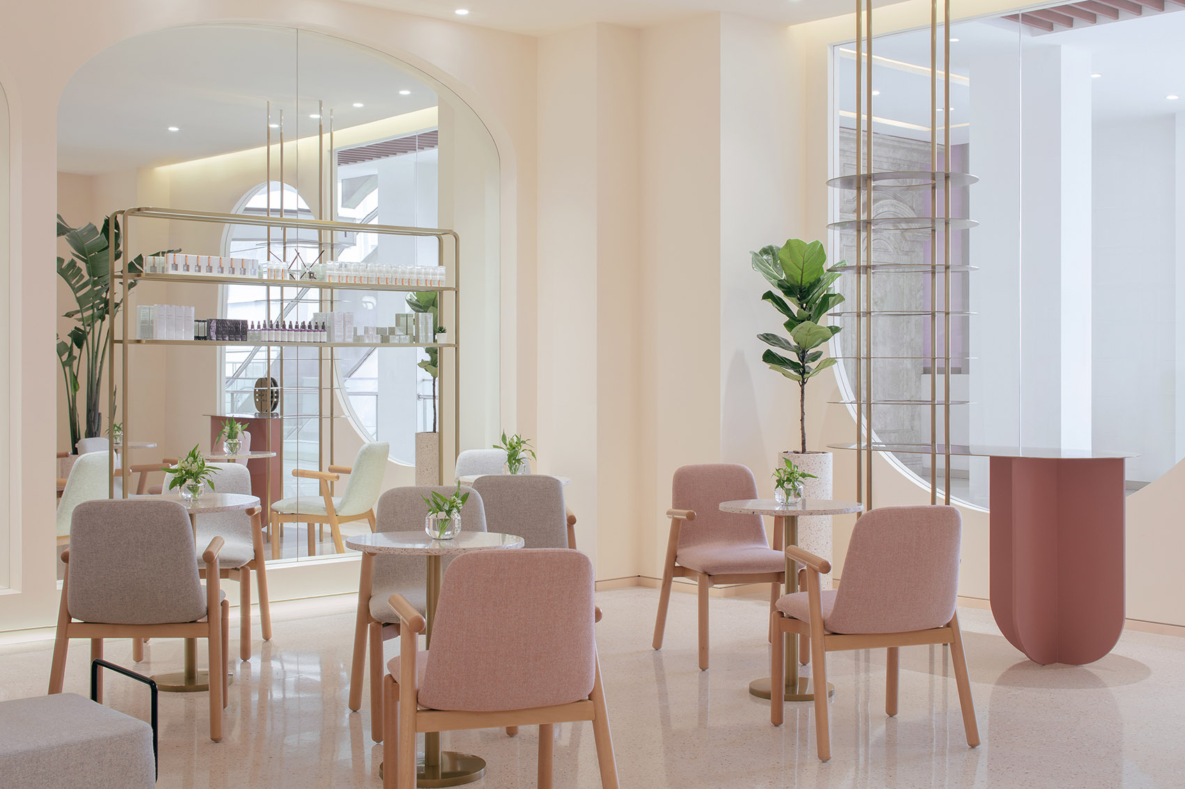 Ecnesse High-end Chain Store Brand, China by Penda China - 谷德设计网