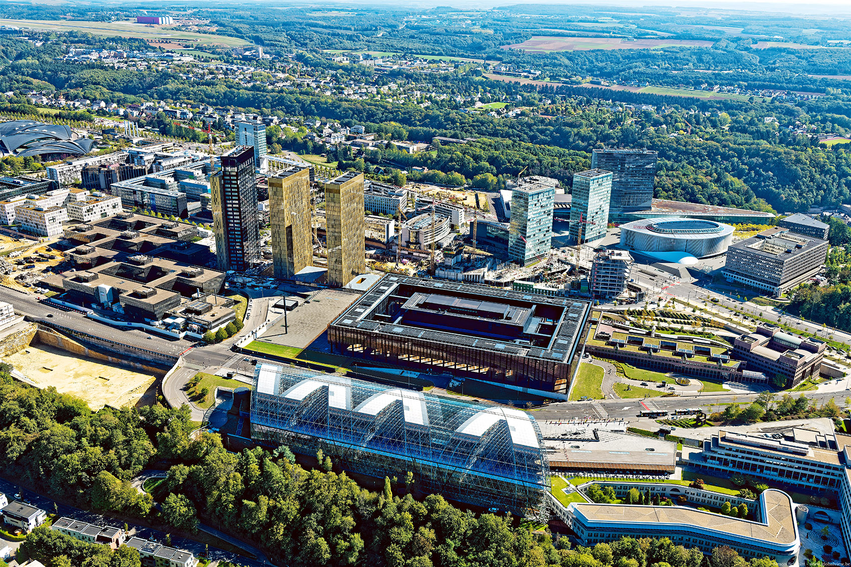 The 5th Extension Of The Courthouse Of The Court Of Justice Of The ...