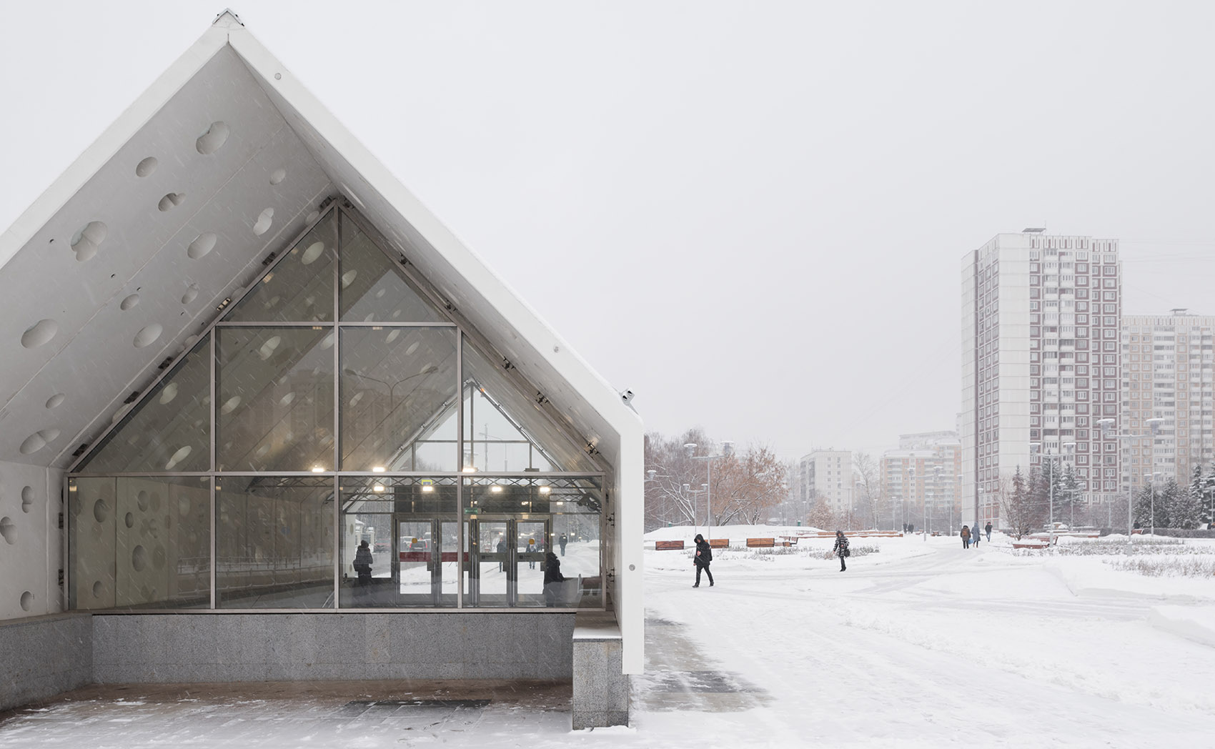 Solntsevo Metro Station by Nefa Architects - 谷德设计网