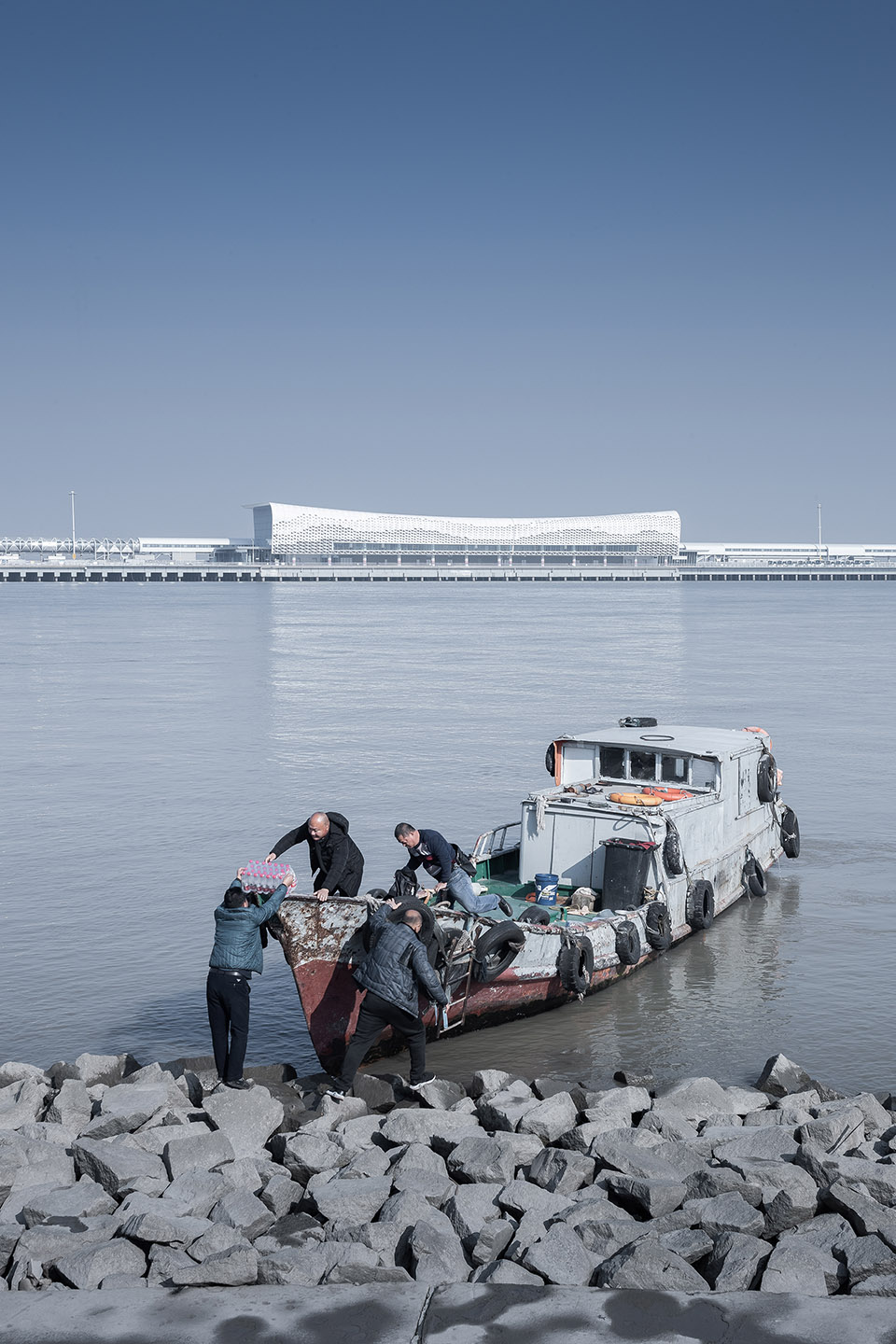 Shanghai Wusongkou International Cruise Port Passenger Building, China ...