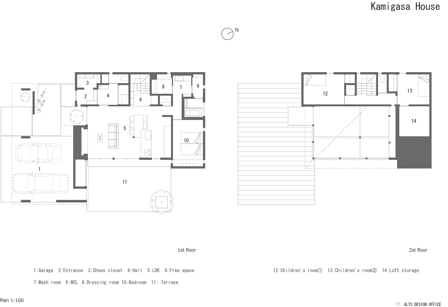 Kamikasa House by ALTS DESIGN OFFICE - 谷德设计网