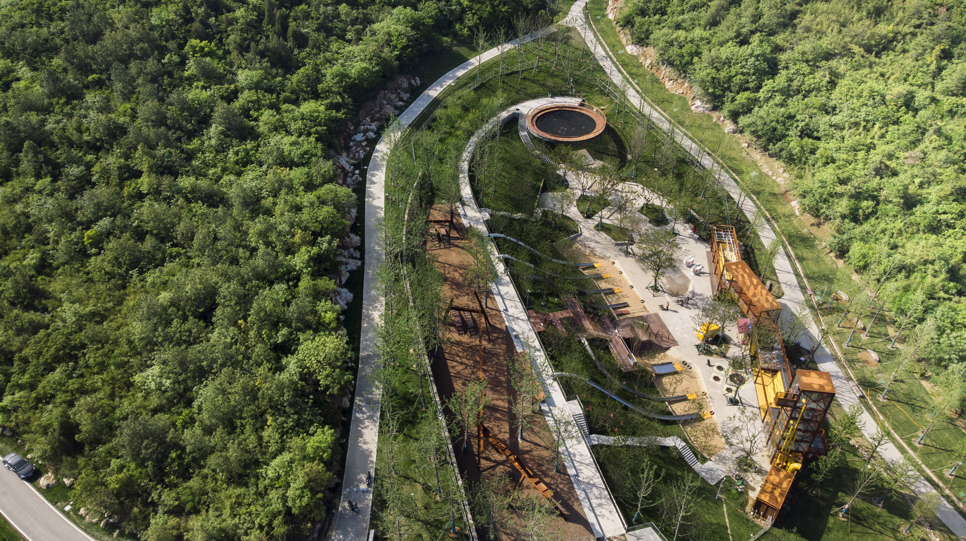 Nanjing – Tangshan Quarry Park, China by Z+T Studio - 谷德设计网