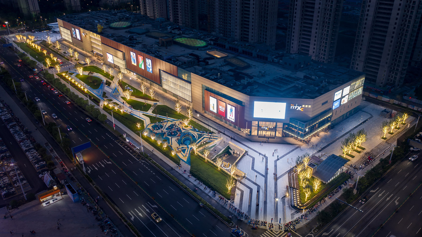 Suzhou Wujiang Mix City, China by Metrostudio - 谷德设计网