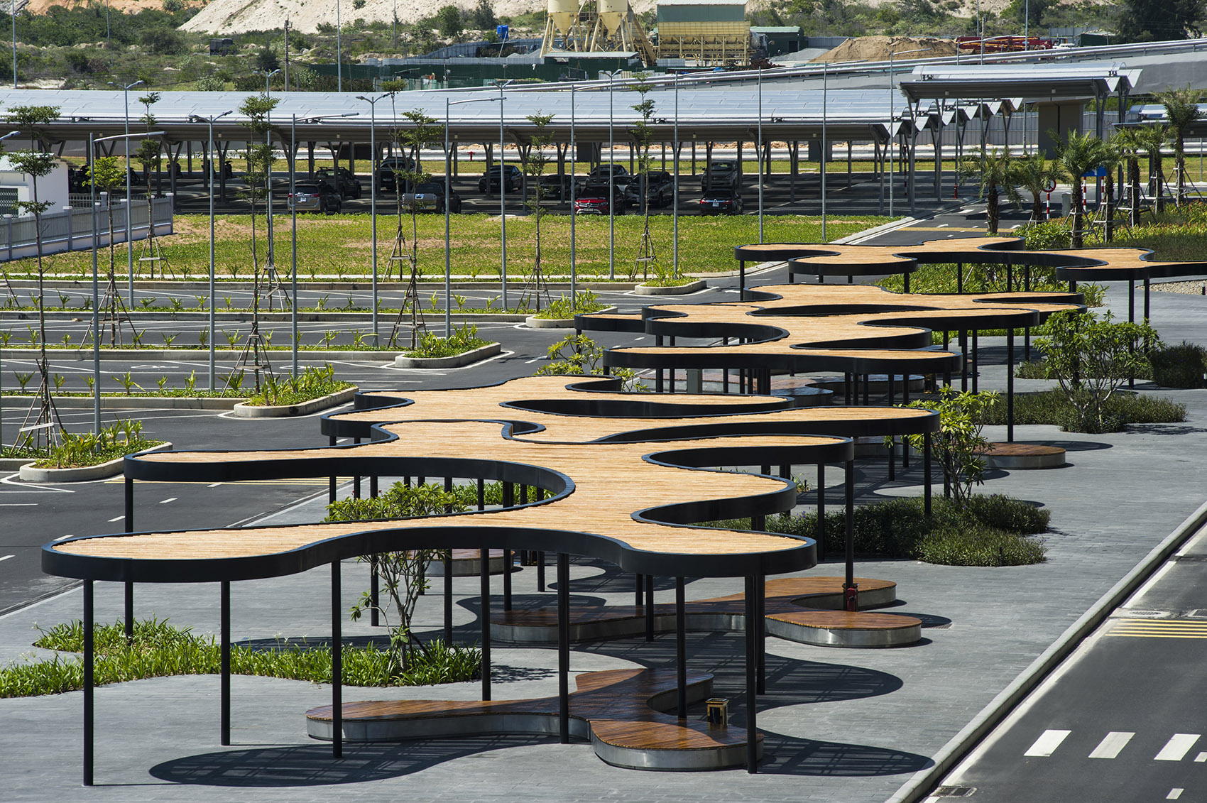 Outdoor Spaces of Cam Ranh International Airport by LJ-Asia - 谷德设计网