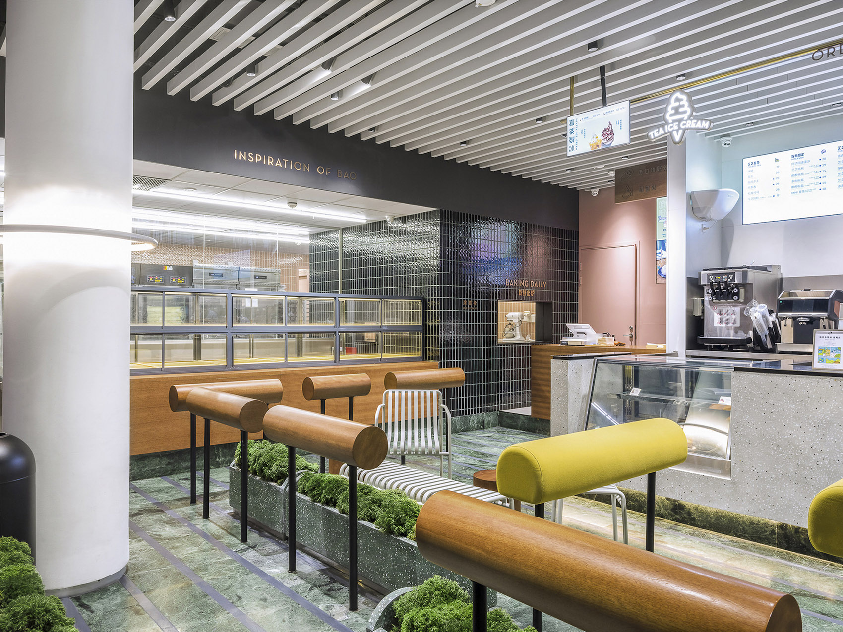 Heytea Bakery Hangzhou Guoda Plaza, China by nota architects - 谷德设计网